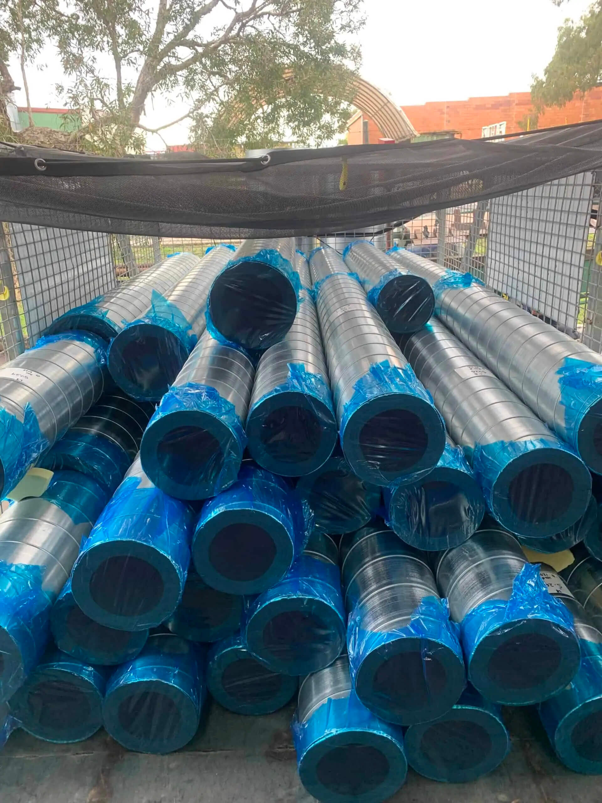 Spiral Duct AKA Round Duct - Total Insulation